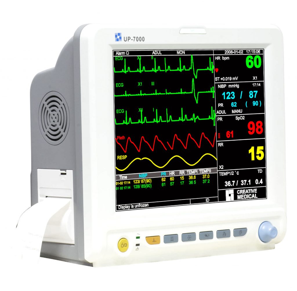Monitor Multiparámetros 12,1" UP 7000 - ALLMEDICA Equipos Médicos