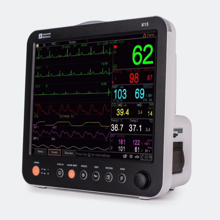 Monitor Multiparámetros 15" K15 - ALLMEDICA Equipos Médicos